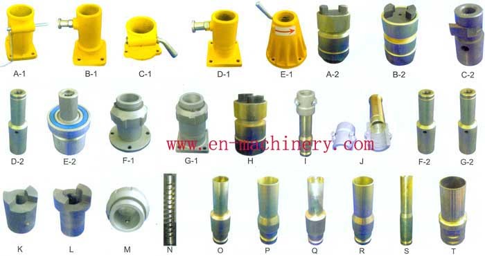 Engine Coupling And Adapter For Japanese/Dynapac Type Concrete Vibrator