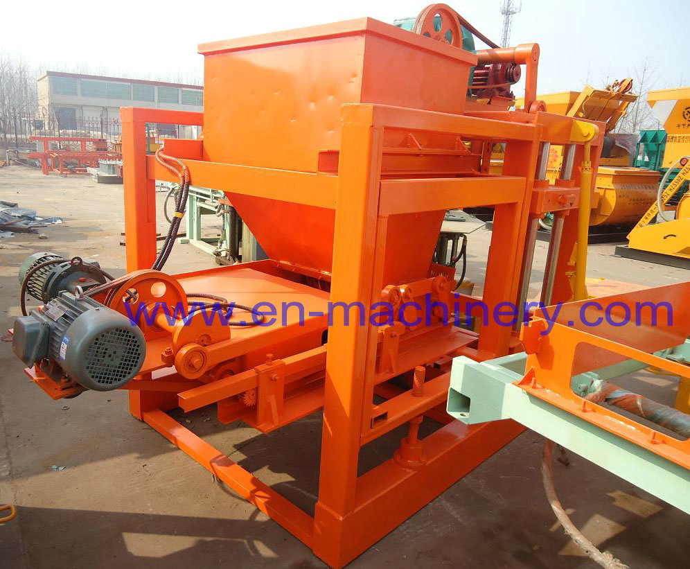 Semi Automatic Brick making machine/block Small Scale machine 4-26 ...