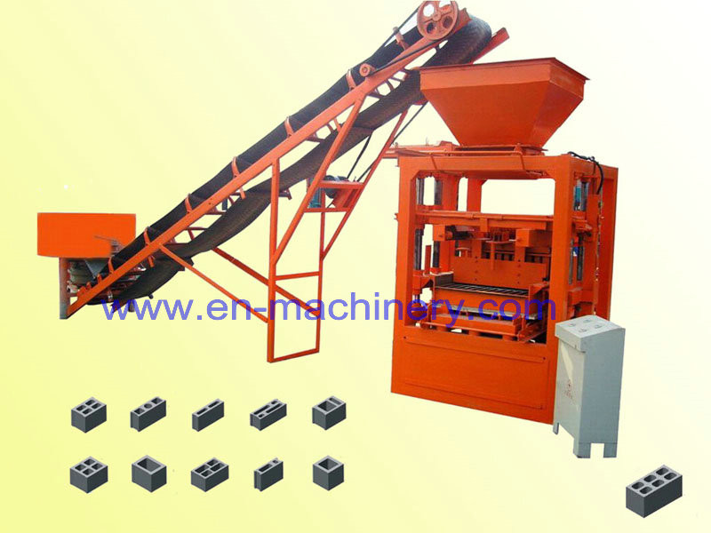Semi Automatic Brick making machine/block Small Scale machine 4-26 ...
